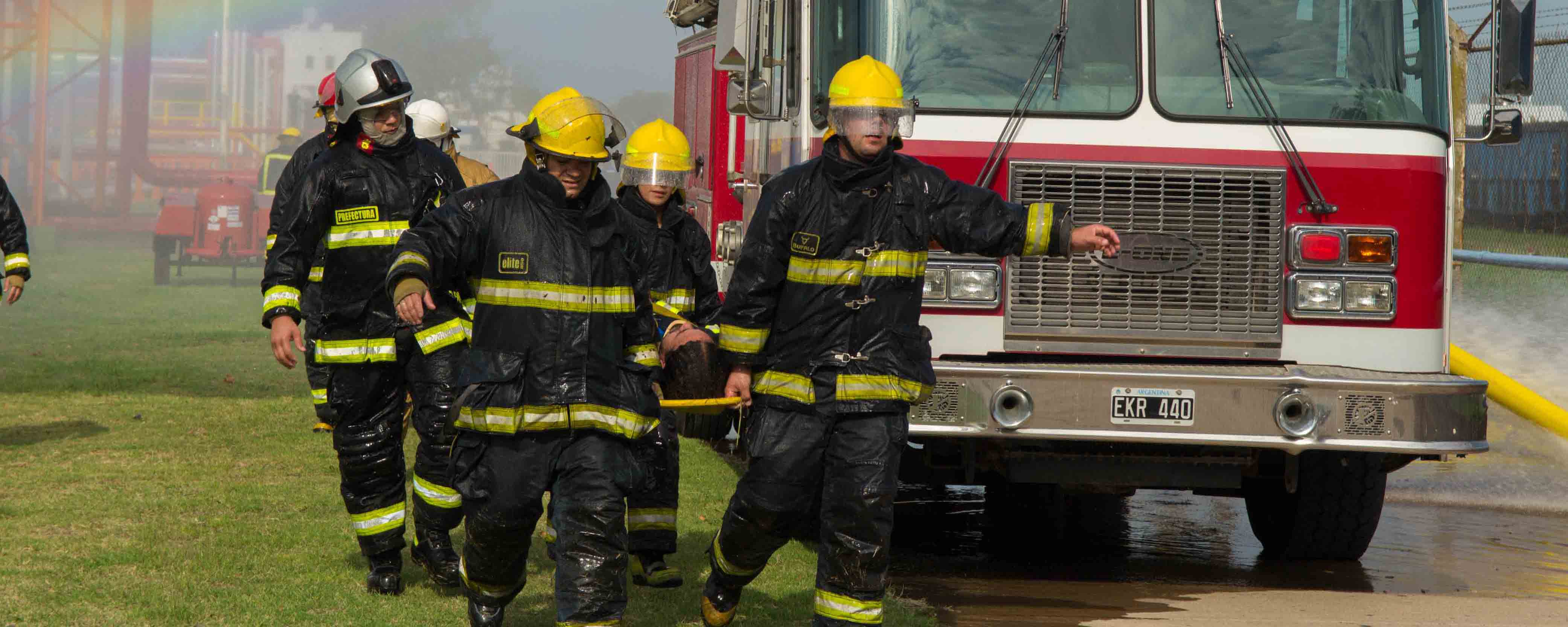 Puerto La Plata - Simulacro de incendio